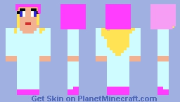 beautiful girl Minecraft Skin