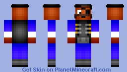 Blu Demoman Minecraft Skin