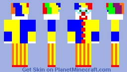 Clown Minecraft Skin