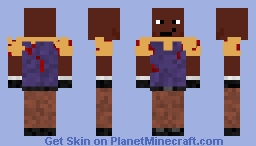 Left 4 Dead 2 Coach Minecraft Skin