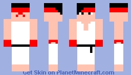 Ryu Minecraft Skin