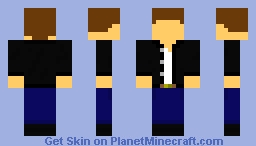Greaser Template Minecraft Skin