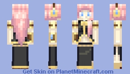 Megurine Luka Minecraft Skin