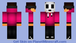 (Pink) Xenomega Minecraft Skin