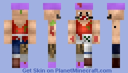 Pizzaface Minecraft Skin