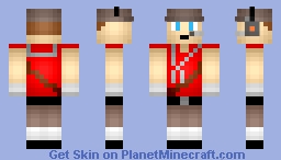 Red Scout Minecraft Skin