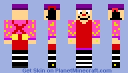 Loonette the Clown (bIG cOMFY couch) Minecraft Skin