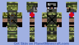 Army Commander Minecraft Skin