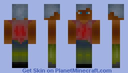 Inverted Male Minecraft Skin