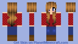 Pinecone [Canadian Girl] Minecraft Skin