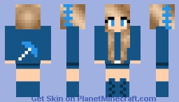Oasis Diamond Girl =3 Minecraft Skin