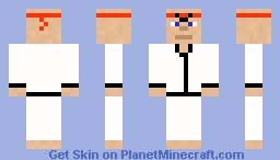 Karate man Minecraft Skin