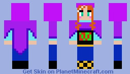 Anna (FROZEN!!!!!) Minecraft Skin