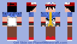 Ash Ketchum Minecraft Skin