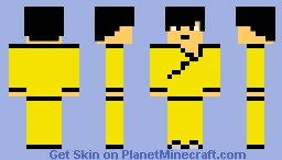 Bruce Lee Minecraft Skin