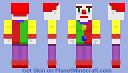 Circus Clown Minecraft Skin