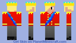 Handsome Prince Minecraft Skin