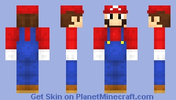 Mario - New Shading Style? Minecraft Skin