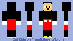 Mickey Mouse Minecraft Skin