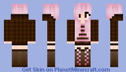 ~Pink~ Minecraft Skin