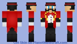 The Ringmaster - Circus Contest Minecraft Skin