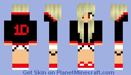 1D hoodie Minecraft Skin