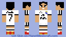 Cristiano Ronaldo 2014 (Real Madrid) Minecraft Skin