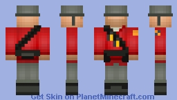 TF2 Collection - Soldier Minecraft Skin