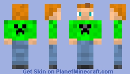 Ginger Boy Minecraft Skin