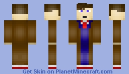 Tenth Doctor Minecraft Skin