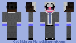 Slightly changed Chains PD2 skin Minecraft Skin
