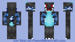 Mega Charizard Minecraft Skin