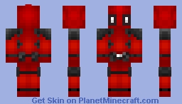Deadpool Minecraft Skin