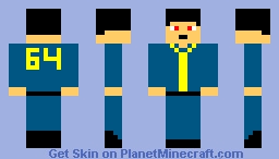 Fallout boy skin Minecraft Skin