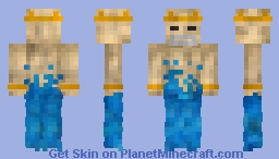 Poseidon-God of the Sea Minecraft Skin