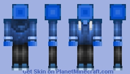 If your favorite color was blue... Minecraft Skin