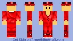 King Red Minecraft Skin
