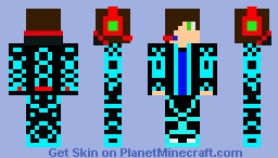 Ice Gamer Minecraft Skin