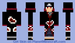 Itachi Uchiha Akatsuki Minecraft Skin