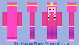 Princess Bubblegum Minecraft Skin