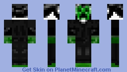 The Creeper Man Minecraft Skin