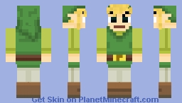 Toon Link Minecraft Skin