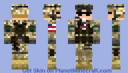 U.S Army - 1.8 Minecraft Skin