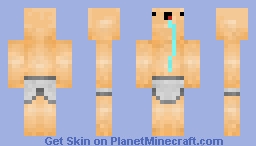 Alternate Drooling Baby [Derp] Minecraft Skin
