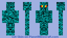 Blue Monster Minecraft Skin