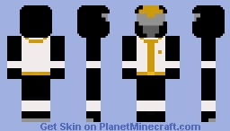 black thunder morphin ranger Minecraft Skin