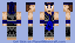 Fighter (Blue) Minecraft Skin