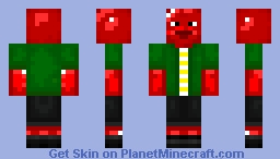 Happy apple man [New shading test] Minecraft Skin