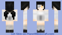 EyePatch Girl Minecraft Skin