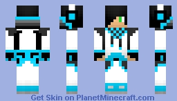 Neon Gamer V2 Minecraft Skin
